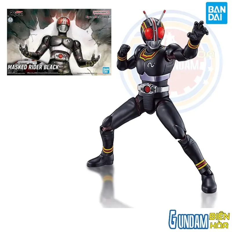 Mô hình lắp ráp Figure-rise Standard MASKED RIDER BLACK - FIGURE RISE ...