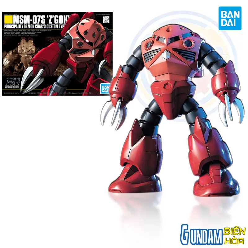 Mô hình lắp ráp 1/144 HGUC MSM-07S Z'GOCK (CHAR'S CUSTOM) - HG & EG ...